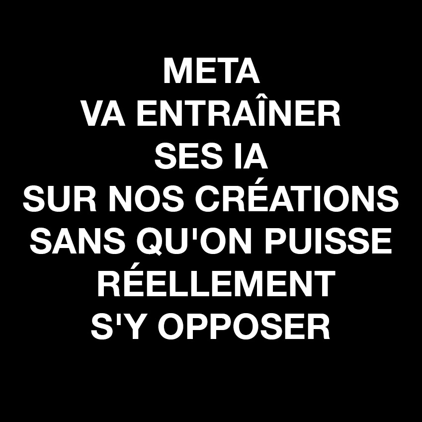 Bajram.com | Meta va entraîner ses IA sur nos créations sans qu’on ...